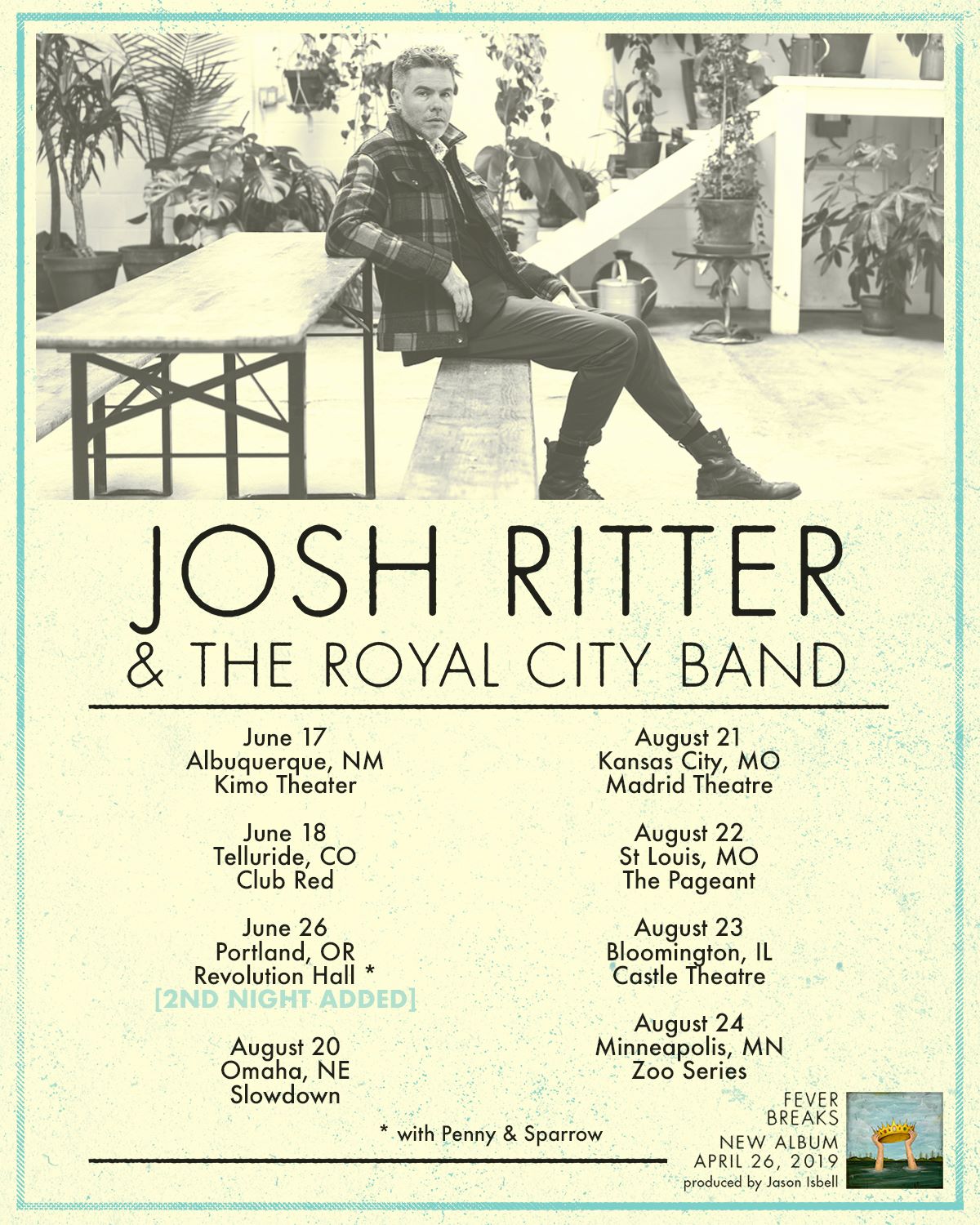 Telluride Inside... and Out | Club Red: Josh Ritter & The Royal City ...